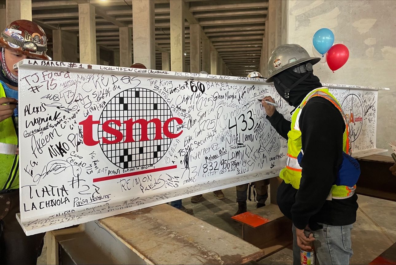 TSMC Celebrates a Major Construction Milestone for 2nd Fab in Arizona ...