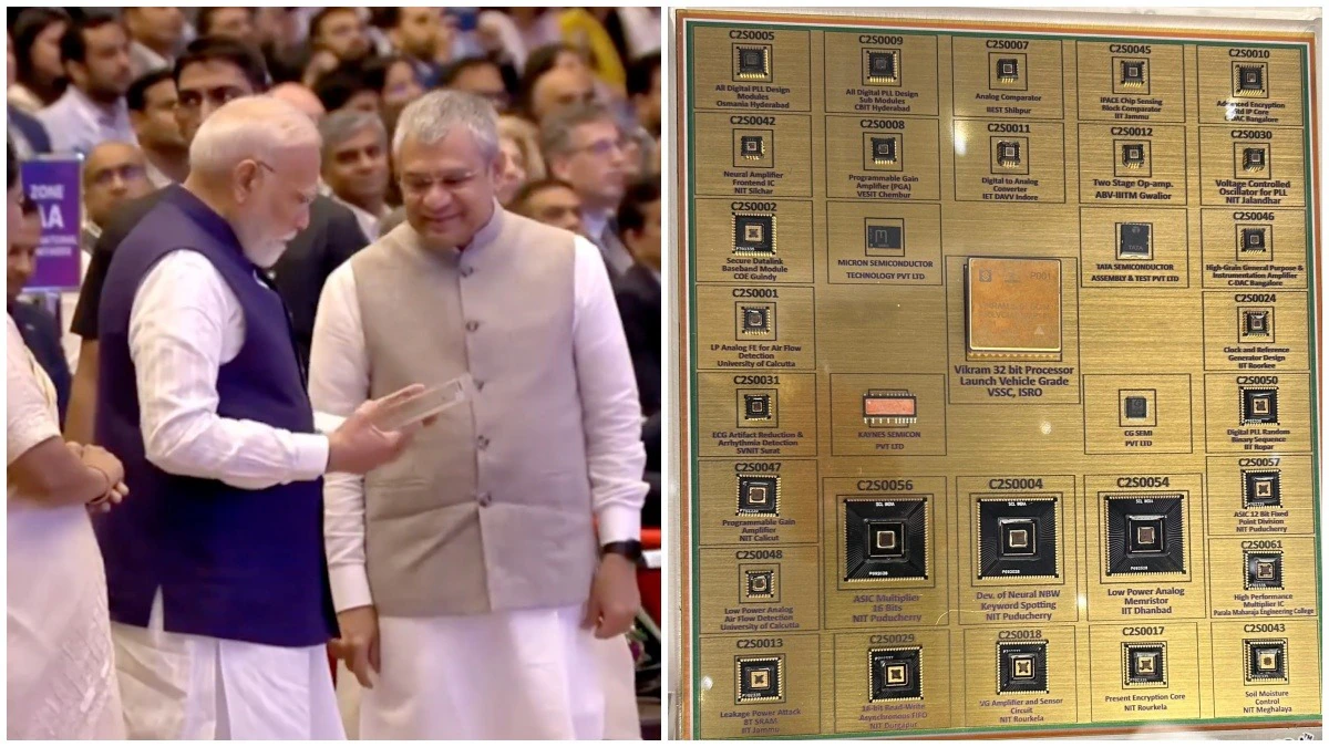 India’s First Homegrown Microprocessor Shines at Semicon 2025 : Vikram ...