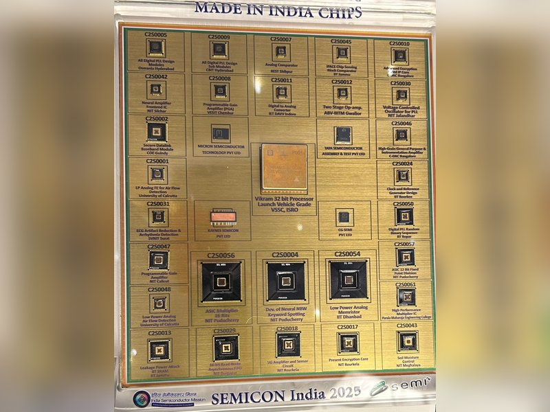 India’s First Homegrown Microprocessor Shines at Semicon 2025 : Vikram 32-Bit Processor - techovedas