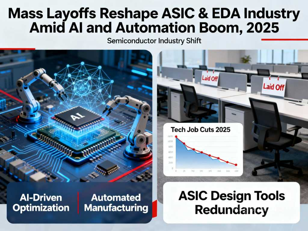 Mass Layoffs Hit ASIC & EDA Firms — Is This the End of the Human Chip ...